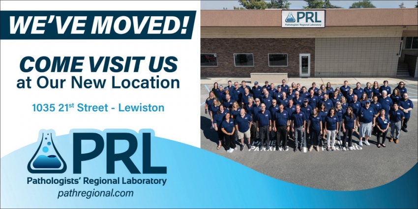 We've Moved! Come Visit Us at Our New Location, Pathologists' Regional ...
